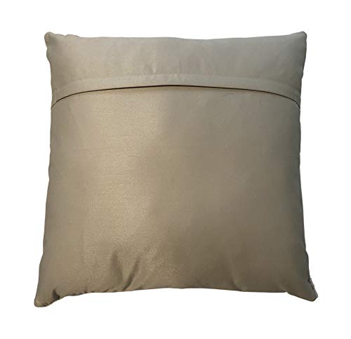 Noori Rug 1 Pillow, Cowhide Chevron Grey