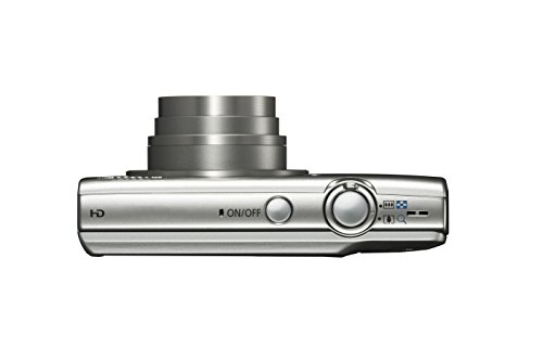 Canon PowerShot ELPH 180 Digital Camera w/Image Stabilization and Smart AUTO Mode (Silver) (Renewed)