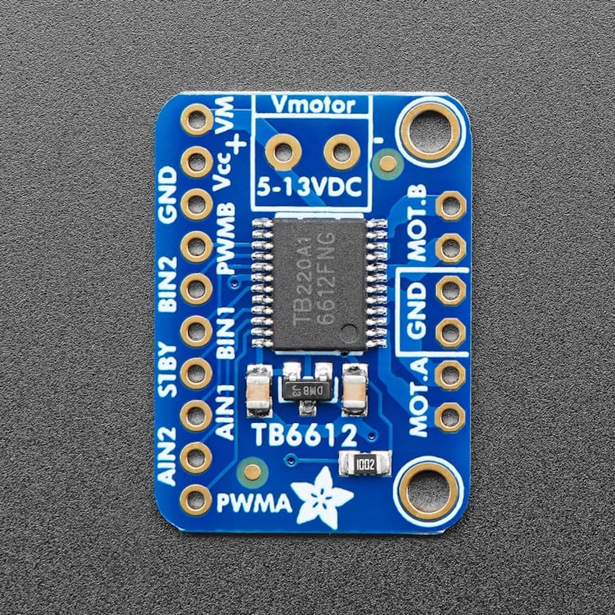 Adafruit TB6612 1.2A DC/Stepper Motor Driver Breakout Board