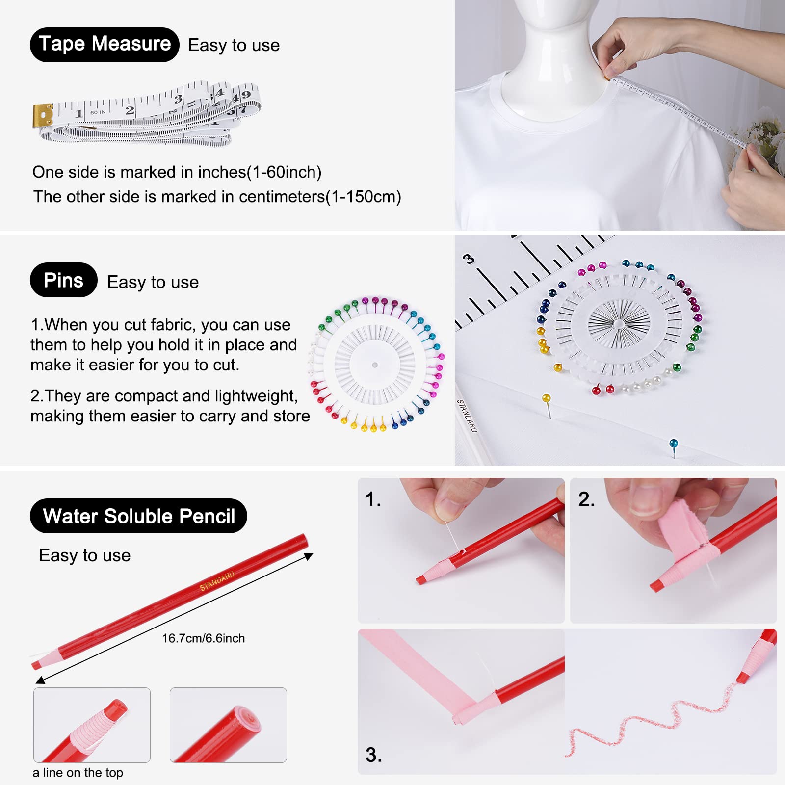12pcs Tshirt Ruler Guide for Vinyl Alignment, T Shirt Rulers to Center Designs, PVC Measurement Template, Craft Sewing Supplies Accessories Tools for Cricut Heat Press & Cameo & HTV Transfer Vinyl