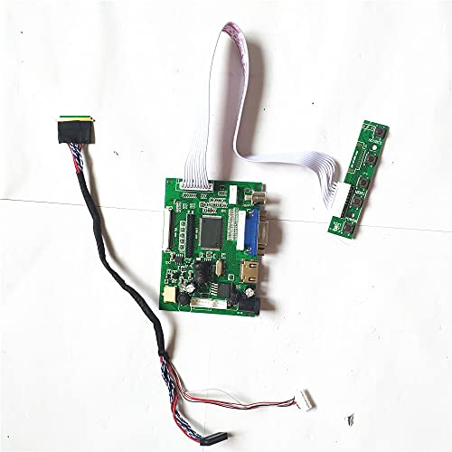 Fit N101L6-L01/L02/L03/L05/L06/L0A/L0B/L0C/L0D 2AV HDMI-Compatible VGA 10.1" LCD 40Pin LVDS 1024 * 600 LED Controller Board (N101L6-L0D)