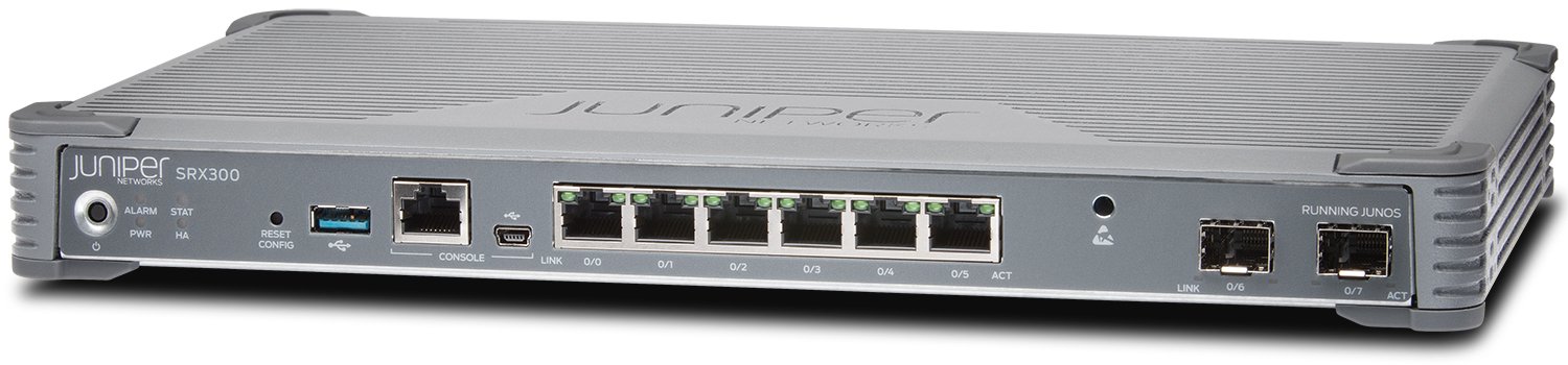 Juniper Networks SRX300 Services Gateway - security appliance (Renewed)