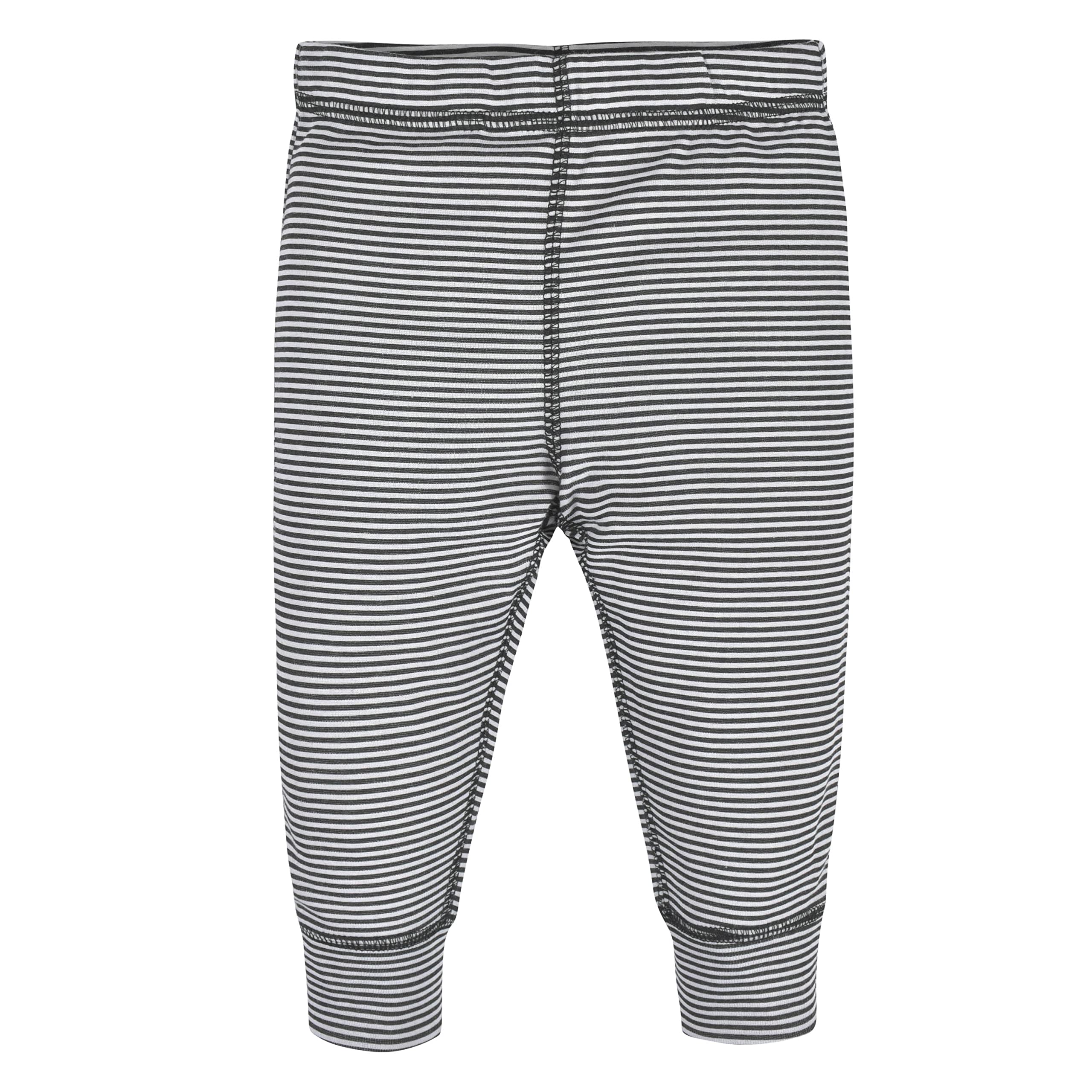 Gerber Baby Girls Multi-Pack Active Pants Set, Pink Stripe, 24 Months