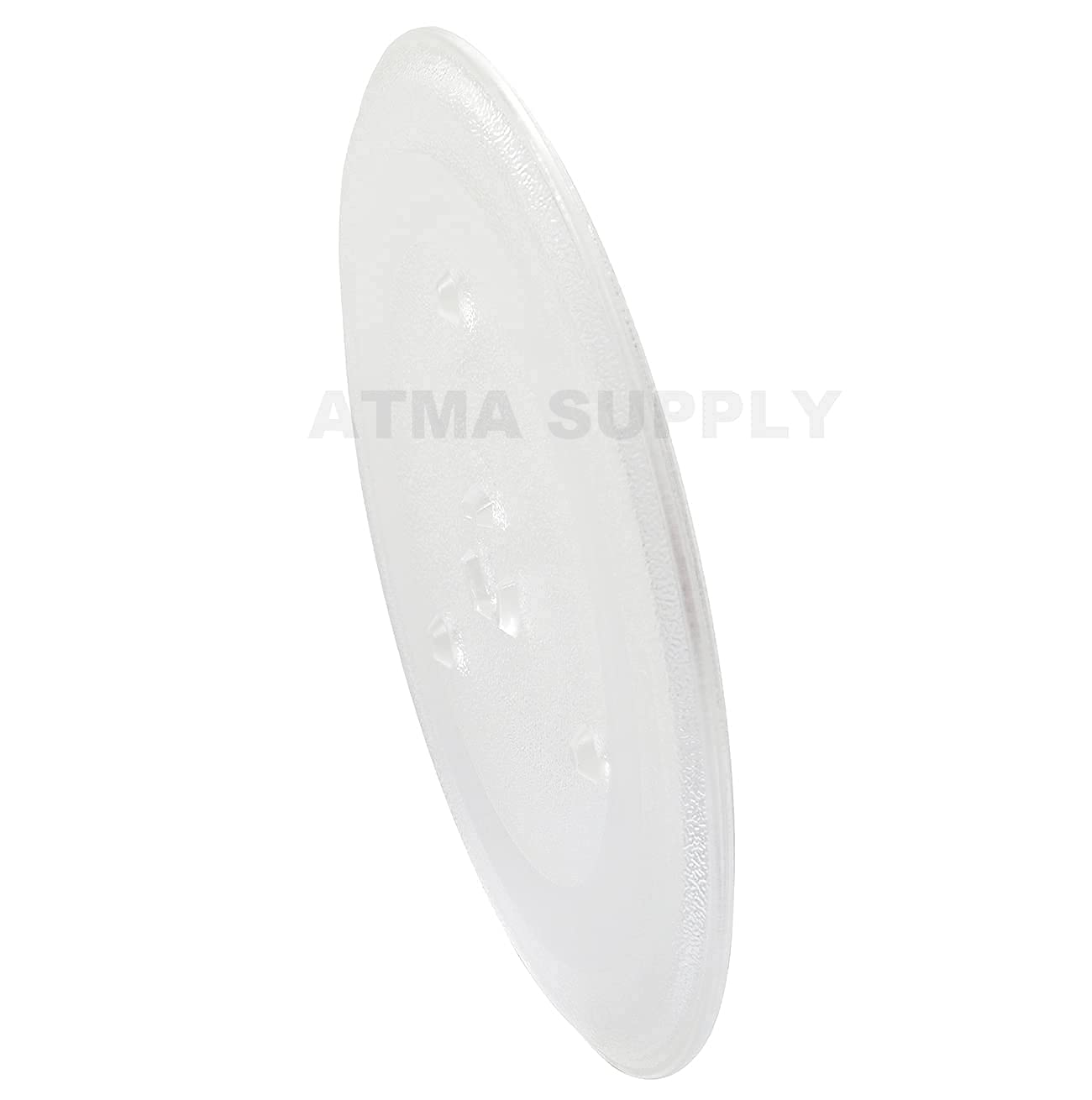11.25" Microwave Glass Plate WB49X10097 Compatible with GE Samsung Hotpoint Glass Turntable Tray Replaces DE63-00536A