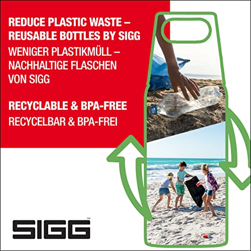SIGG - Kids Water Bottle - WMB ONE Eagle - Leakproof - Lightweight - BPA Free - Sports & Bike - 20 Oz