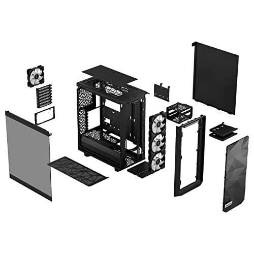 Fractal Design Meshify 2 Compact Lite RGB Black TG Light Tint