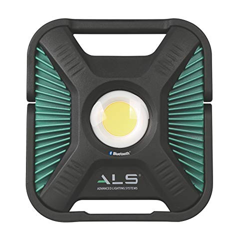 ALS Advanced Lighting Systems SPX601H-A 6000 Lumen Rechargeable LED Aluminum Work Light, with Integrated Power Bank