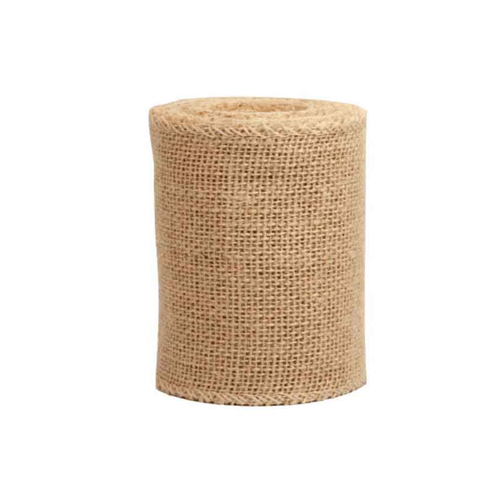 3 roll Pack Burlap Ribbon 3" x 5 Yards Natural Jute Total 3 X 5 Yard Rolls, (Natural, 3inch X 15yards)