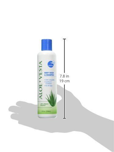 Aloe Vesta 2-n-1 Body Wash and Shampoo - Pack of 3