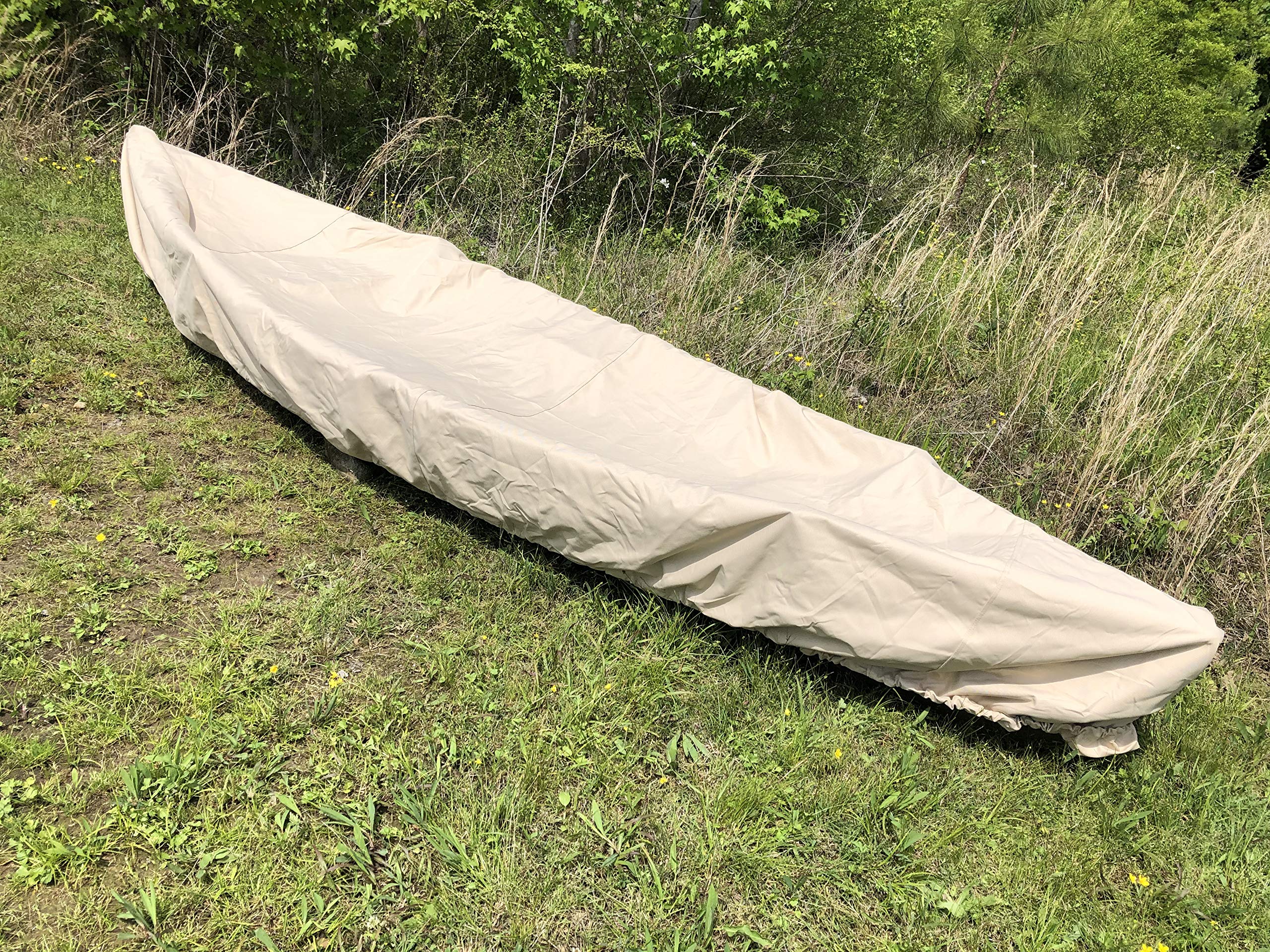 11' 12' Canoe/Kayak Cover by Cypress Rowe Outfitters / 16 oz Canvas for Indoor or Outdoor Storage, Complete Protection