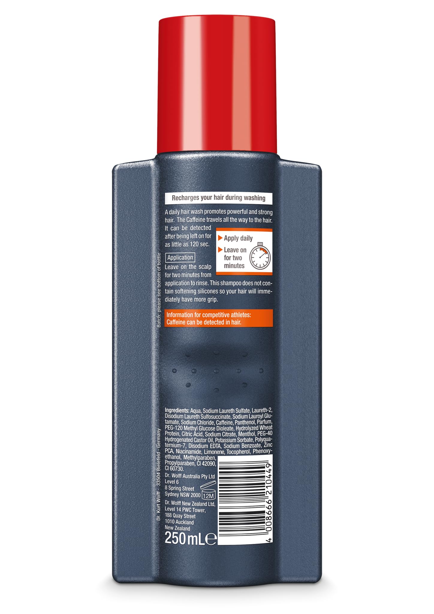 Alpecin C1 Caffeine Shampoo, 8.45 fl oz, Cleanses the Scalp to Promote Natural Hair Growth, Leaves Hair Feeling Thicker and Stronger