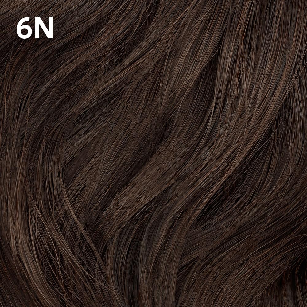 COLORCHARM Permanent Liquid Hair Color for Gray Coverage| 6N Dark Blonde | 1.4 Fl Oz