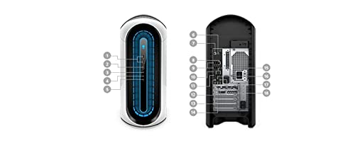 Dell Alienware Aurora R11 Desktop - Intel Core i5 10th Gen - i5-10400F - Six Core 4.3Ghz - 1TB - 8GB RAM - Nvidia GeForce GTX 1650 - Windows 10 Home (Renewed)