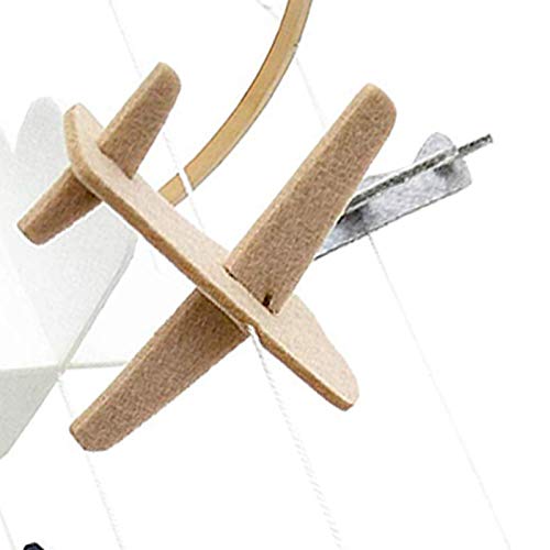 FDSF Crib Mobile Airplanes & Cloud Nursery Decoration and White, Navy, Baby Crib Mobile for