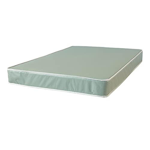 Mattress Comfort, 8-Inch Firm Double Sided Tight top Waterproof Vinyl Innerspring Mattress, Full