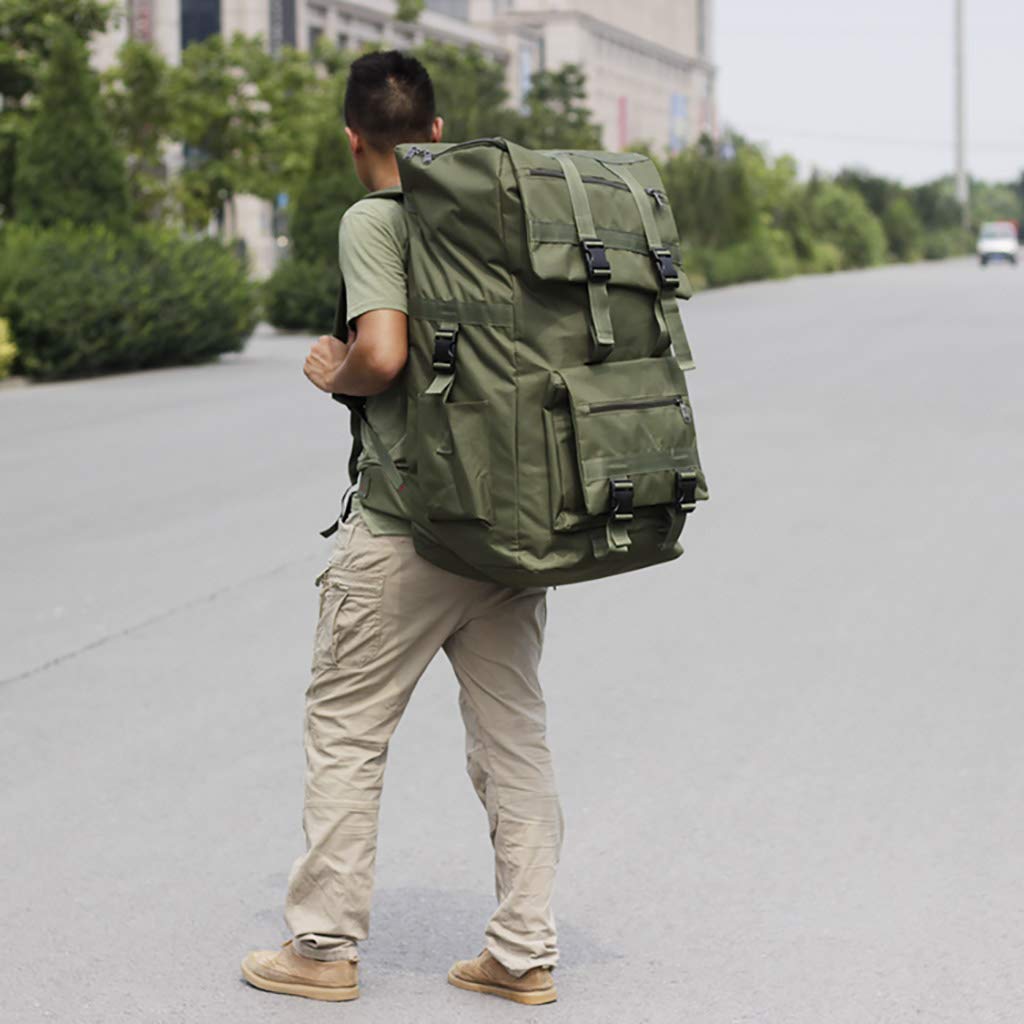 120L Tactical Hiking Daypack, large capacity,Hiking Backpack for Outdoor Camping,Widened shoulder strap design to relieve stress for Climbing Camping Touring,A