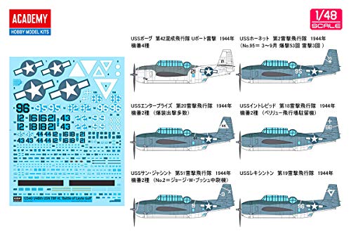 Academy 12340 1/48 US Navy TBF-1C Avenger Battle of Leyte Plastic Model