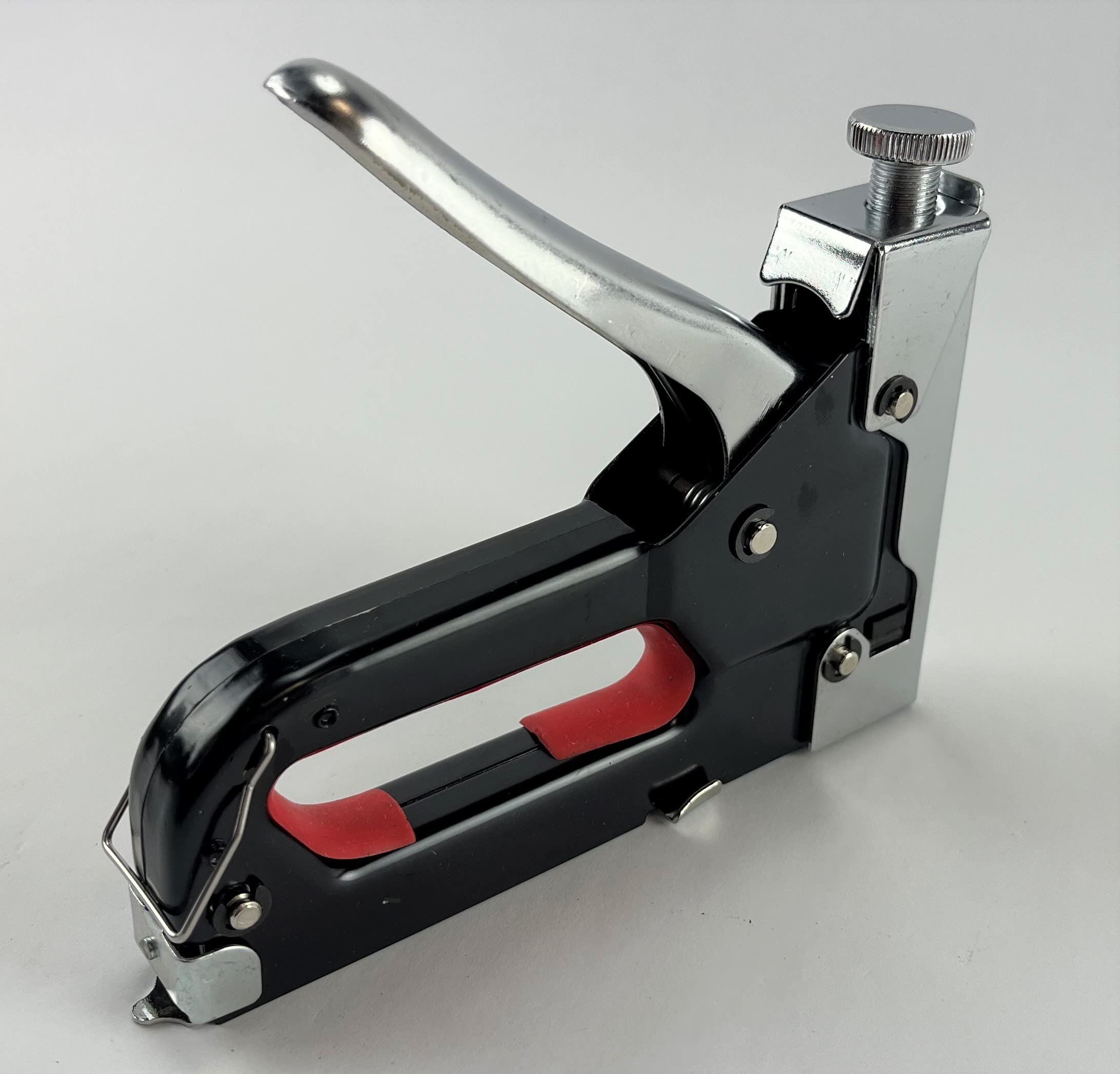3 Way Stapler Staple Gun Brad Nailer KIT Heavy Duty Upholstery Wood with Case