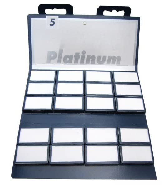 50 Platinum Double Edge Razor Blades Made in Russia