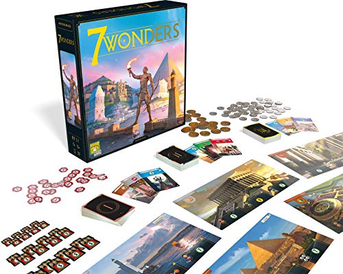 Jeu Repos Production - 7 Wonders Nouvelle édition - French Language