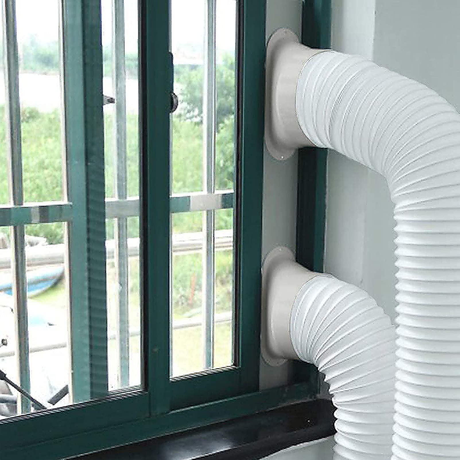Air Conditioning Window Adapter,air Conditioner Exhaust Hose Adapter,window Seal For 5.9“ Portable Air Conditioner Exhaust Hose Kit Plate
