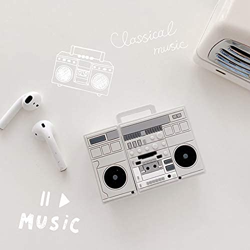 Case for AirPods 2nd/1st Generation 2019/2016, Suublg Silicone Cartoon Cute Case Protective Shockproof Covers for AirPods 1 and 2, with Keychain