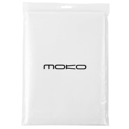 MoKo Case Fits All-New Amazon Kindle Fire HD 10 Tablet (13th Generation, 2023 Release) 10.1", Origami Standing Shell Cover with Magnetic PC Back Cover, Black