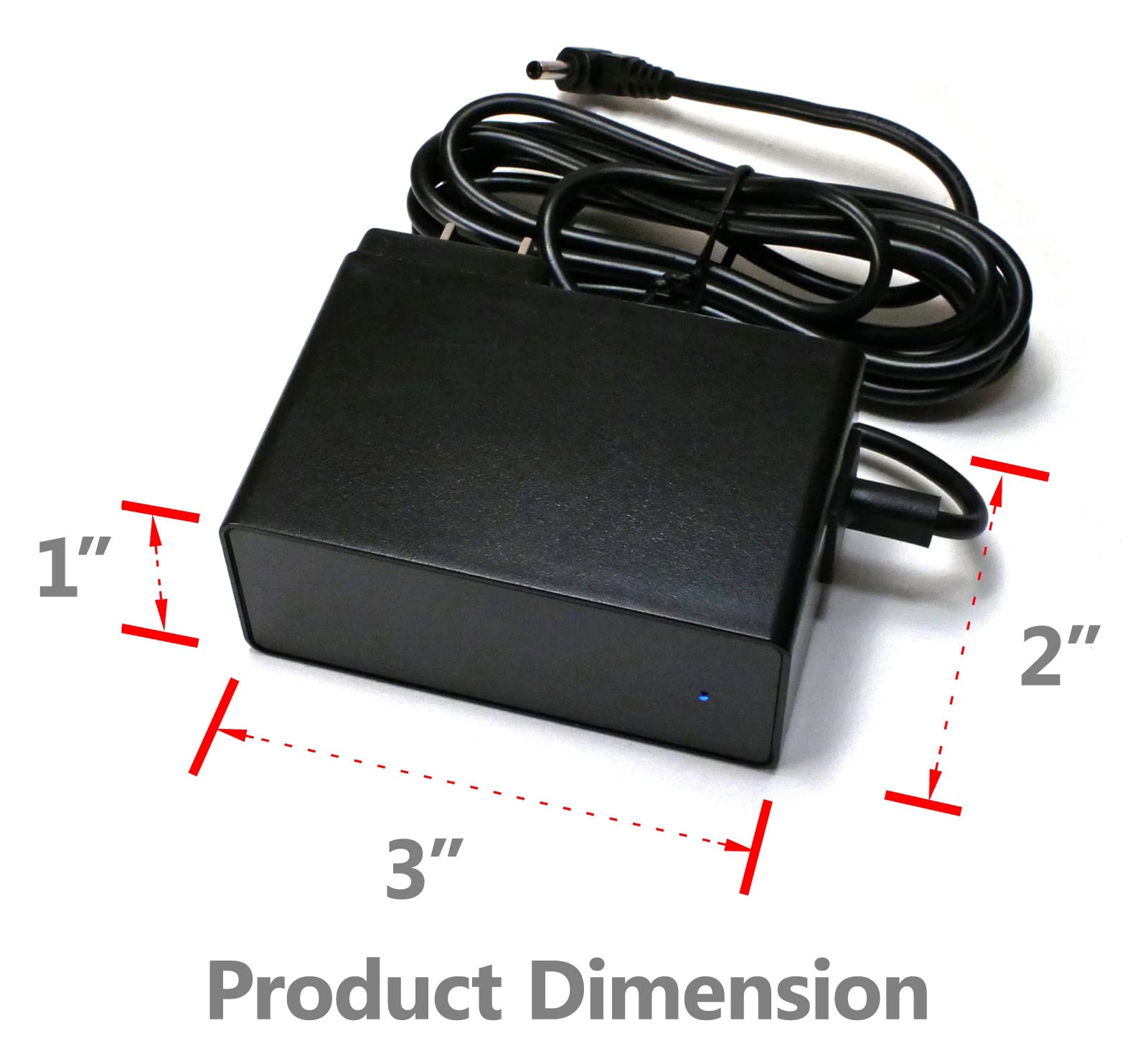 EDO Tech 12V Charger AC Adapter for Geo GeoBook 120 240 Minecraft Edition NuVision Encite Split 11 Hinge 13 Draw Traveler 14 Ultra Thin Touchscreen 2in1 Laptop Tablet