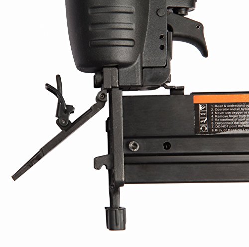3PLUS HF509040SP 18 Gauge 2" Brad Nailer and 1/4-Inch Narrow Crown Stapler 2 in 1