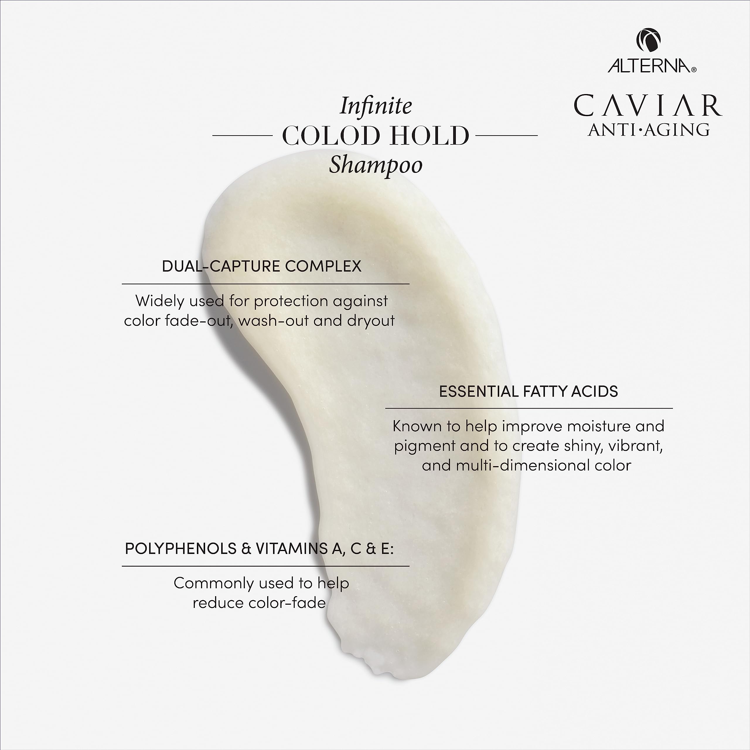 Alterna Caviar Anti-Aging Infinite Color Hold Shampoo,8.5 Fl Oz (Pack of 1)