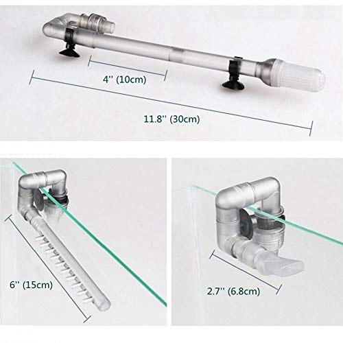 BASE WAVE Aquarium External Filter Accessories Inflow Outflow Kit for Canister Filter 1/2'' ID Hose