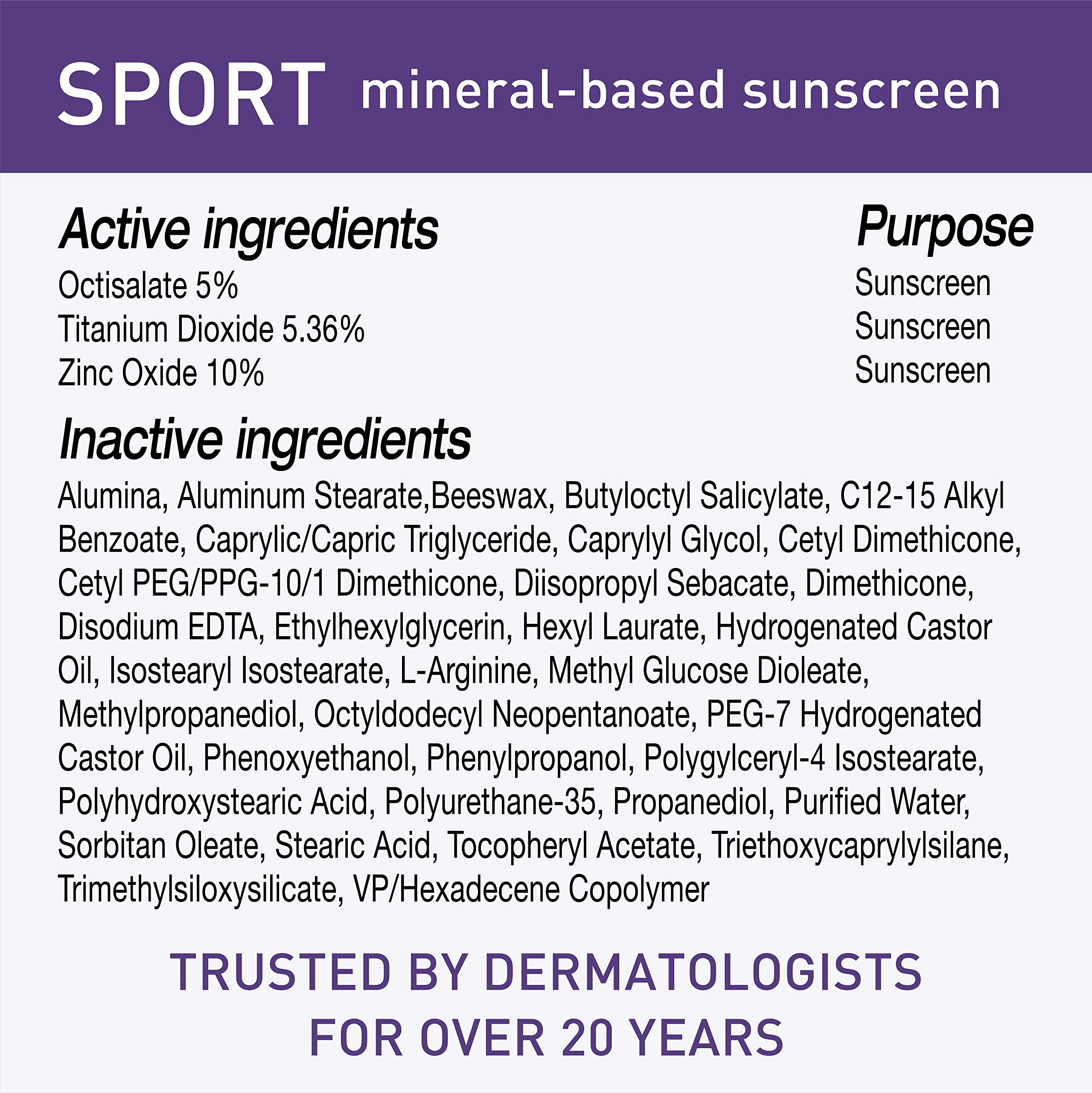 BLUE LIZARD Sport Mineral-Based Sunscreen Lotion - SPF 50+ - 3 oz