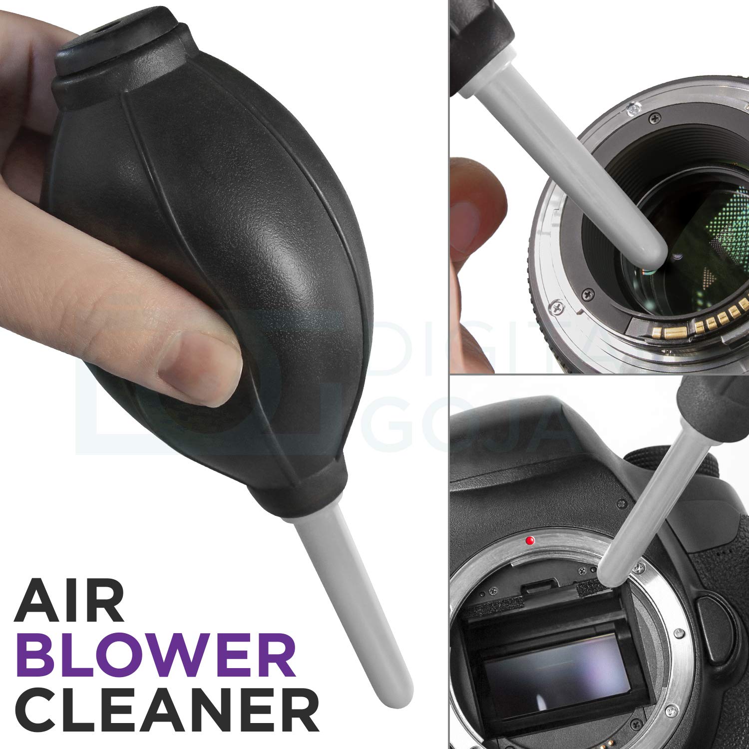 Altura Photo Professional Cleaning Kit for DSLR Cameras and Sensitive Electronics Bundle with Refillable Spray Bottle