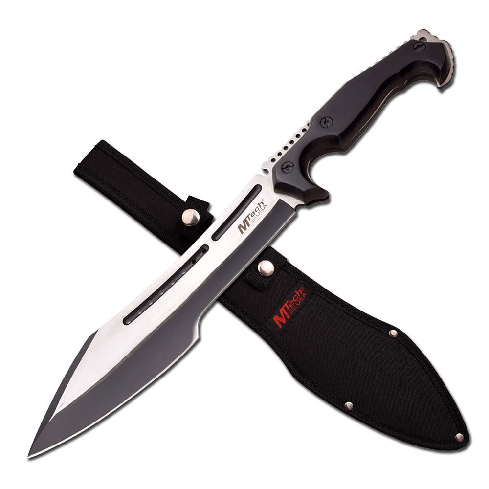 16" TACTICAL HUNTING SURVIVAL RAMBO FIXED BLADE MACHETE KNIFE Camping Axe Sword