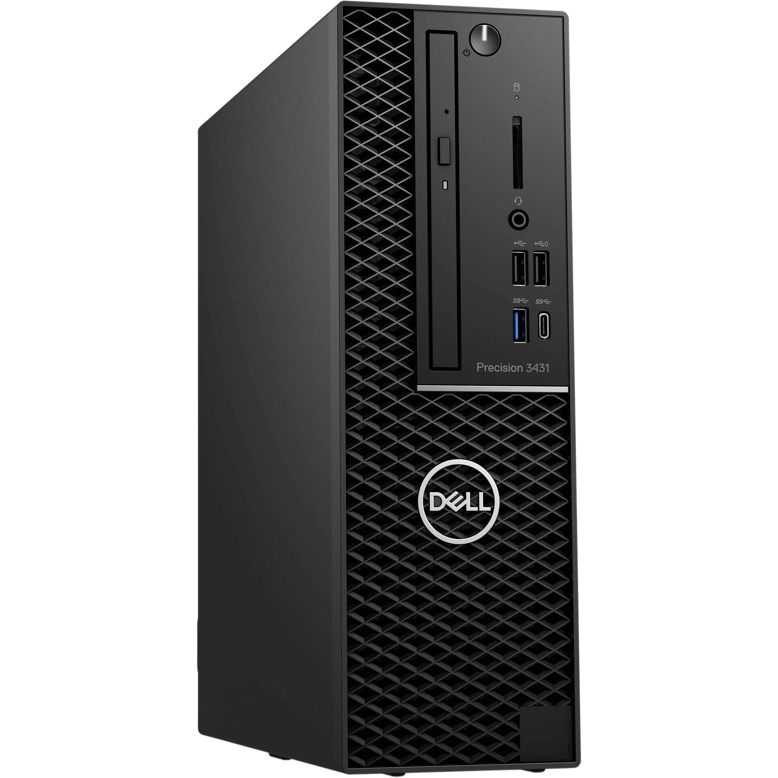 Dell Precision 3431 Workstation - SSF - i7-9700 -RAM 16 GB RAM - 256 GB SSD - Small Form Factor - Windows 10 Pro 64-bit - w/UHD Graphics 630 (Renewed)