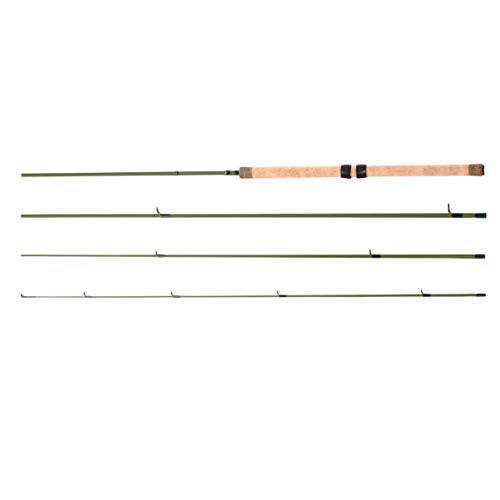 13' CENTERPIN Center PIN Float Fishing Rod 6-10lbs Wooden Cork Handle 4 Pieces Carbon Fiber Blanks Lure Wt 1/8-1/2oz