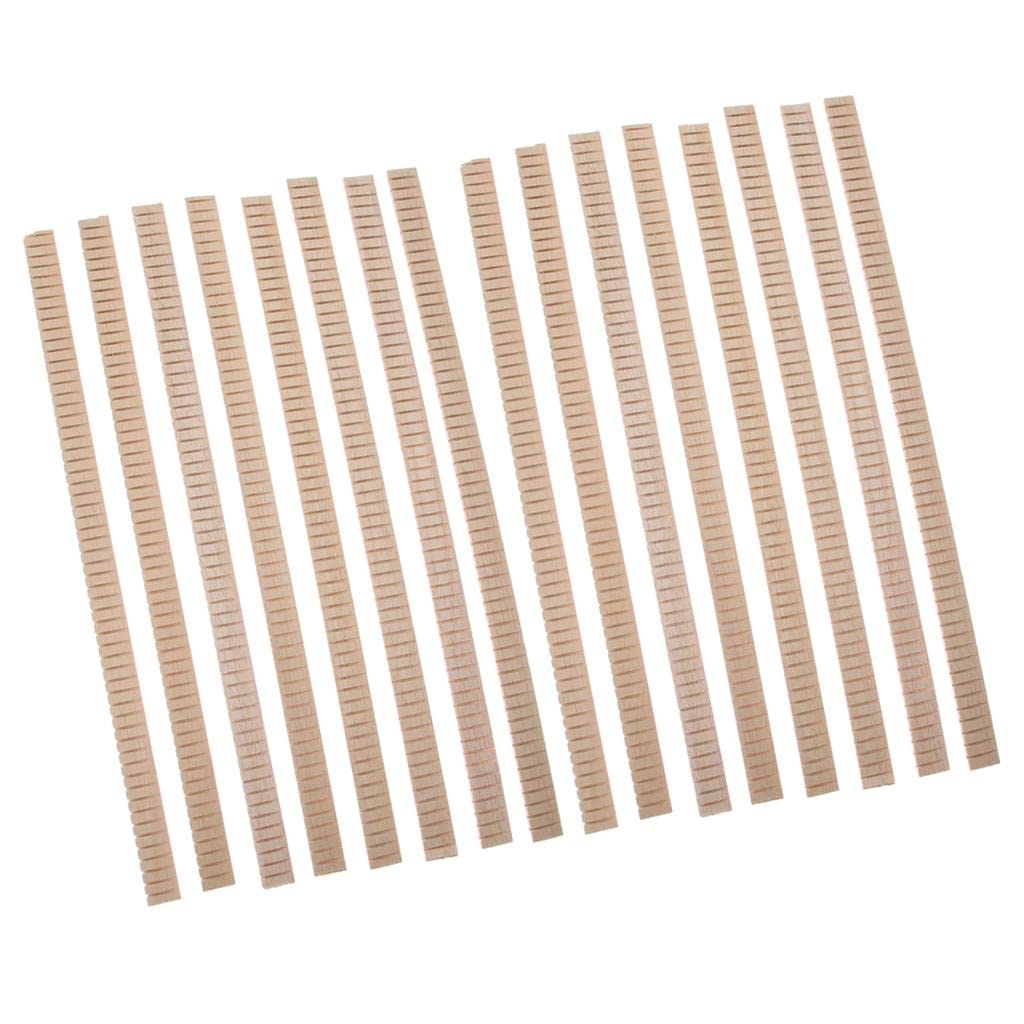 16 Pieces Sprucewood Guitars Binding Inlay Strips Body Luthier Supply
