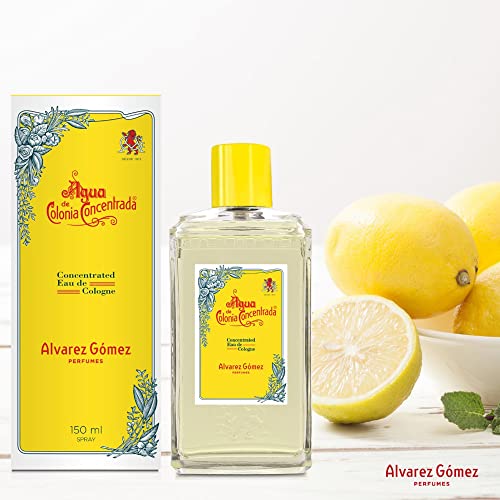 Alvarez Gomez Agua de Colonia Concentrated Eau de Cologne Spray, 5.0 Ounce