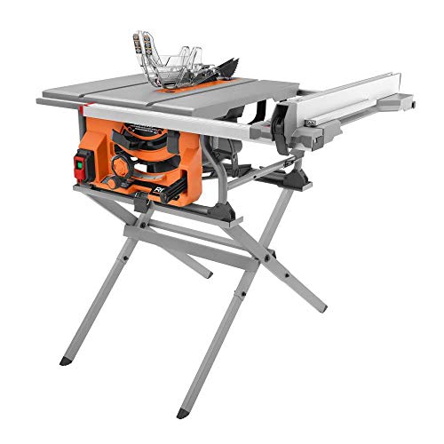 15 Amp 10 in. Table Saw with Folding Stand