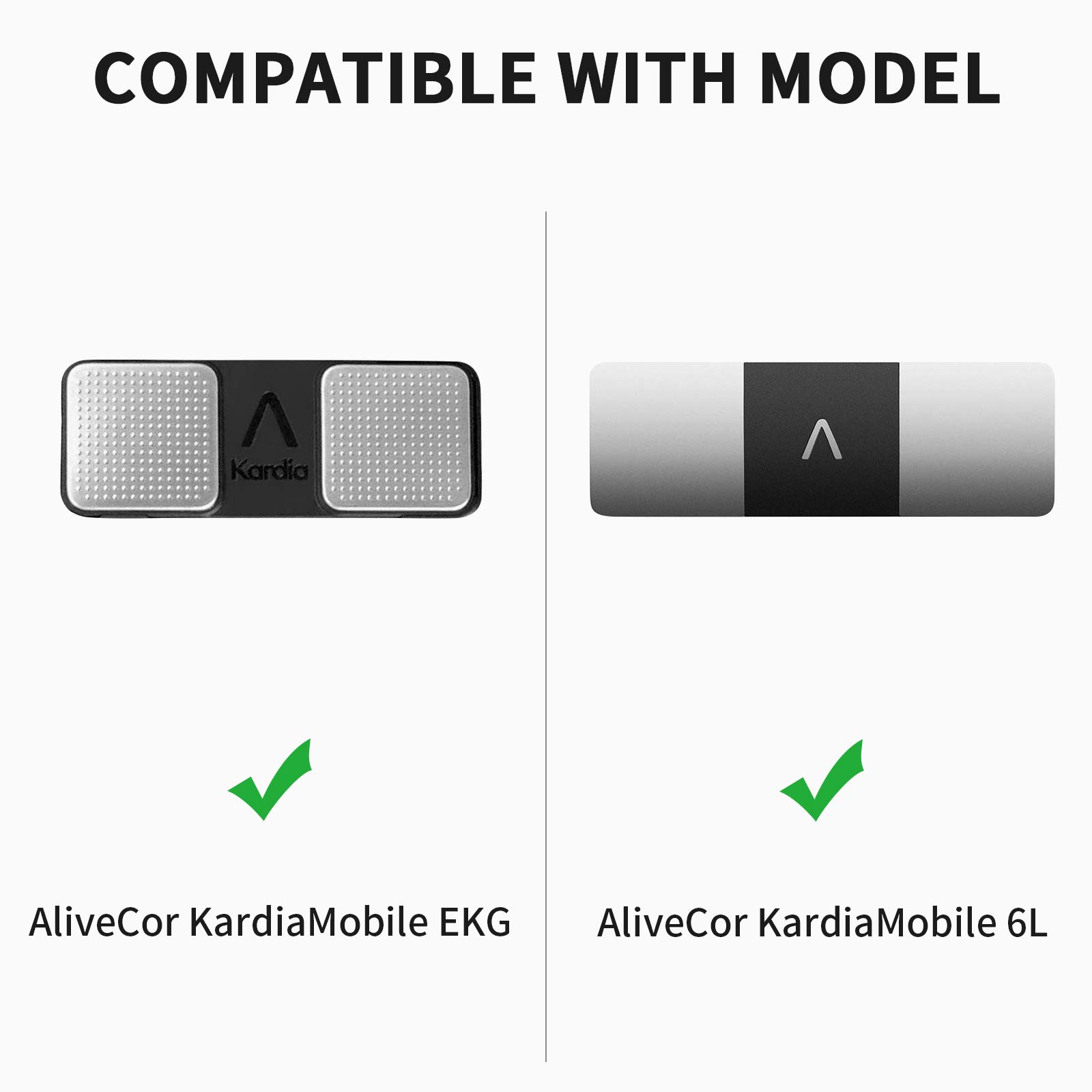 Hard Case for AliveCor kardia Mobile Heart Monitor EKG Devices, Travel Case Protective Cover Storage Bag (6L/Classic EKG)