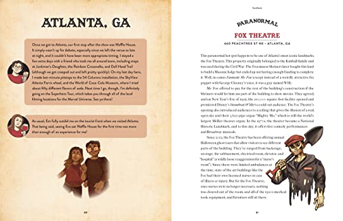 A Haunted Road Atlas: Sinister Stops, Dangerous Destinations, and True Crime Tales (Volume 1)
