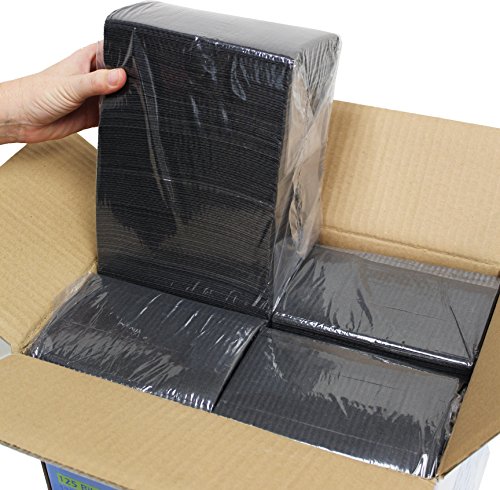Adenna BIB740BK Dental Bibs/Lap Cloths, Black (Box of 500) - BIB740BK
