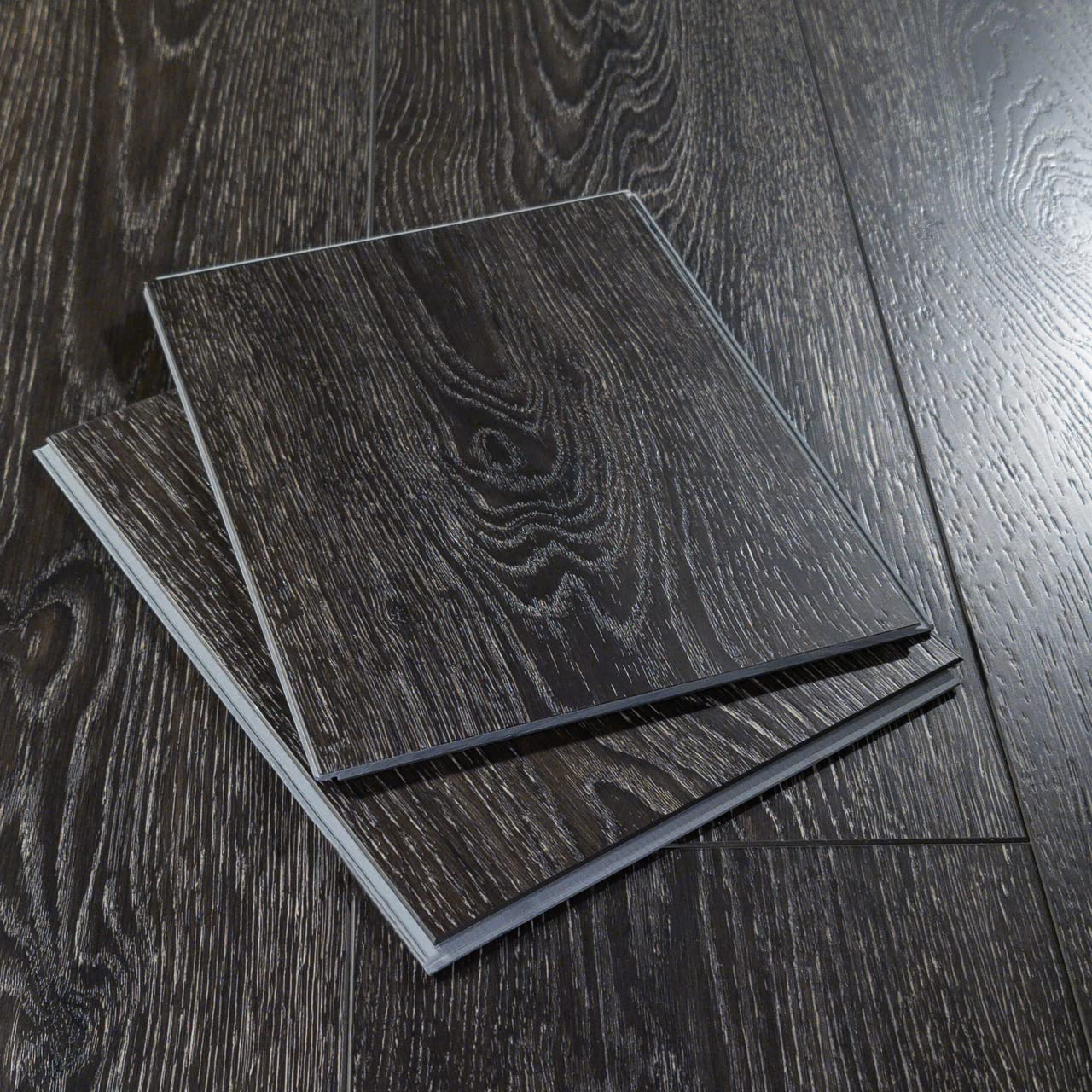 12” Cut Sample Luxury Vinyl Plank Flooring | DIY Click Installation, 40 Mil Wear Layer, Waterproof and Scratch Resistant LVP | Madeira Signature