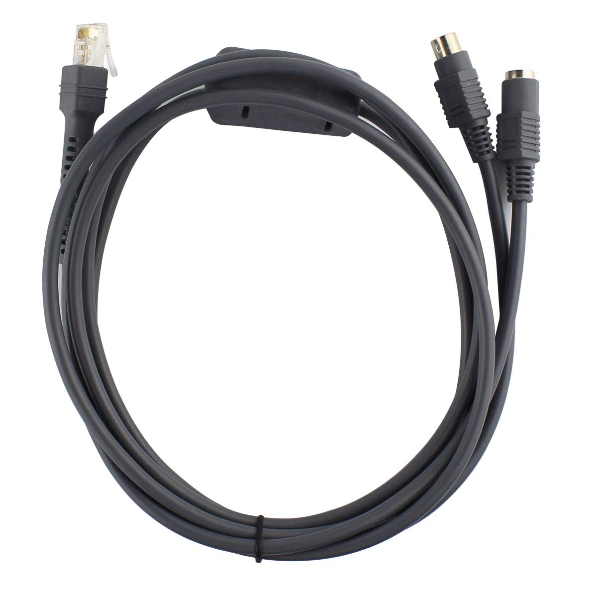 CBA-K01-S07PAR PS2 Keyboard Wedge Cable for Motorola Symbol LS2208 DS4278 6FT Straight