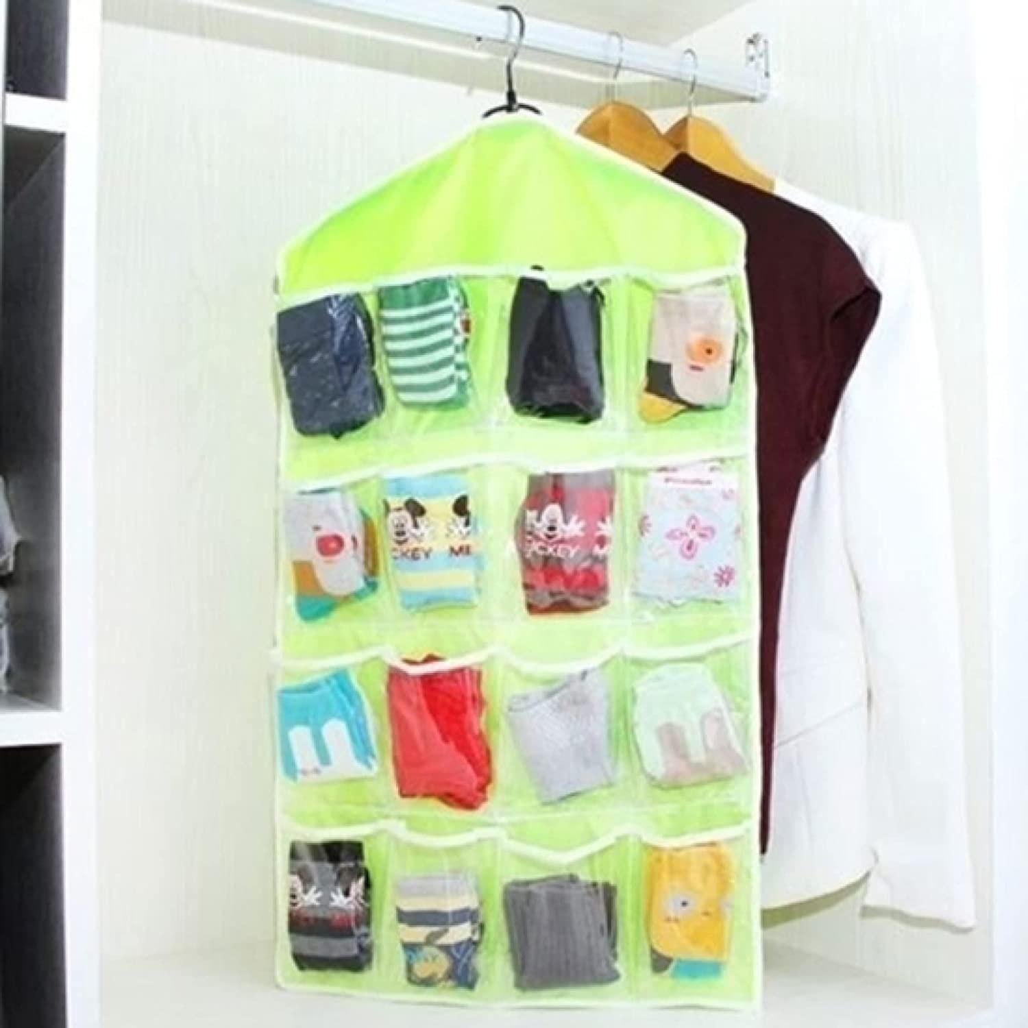 16 Pockets Clear Over Door Hanging Bag Shoe Rack Hanger Storage Organizer Attractive design