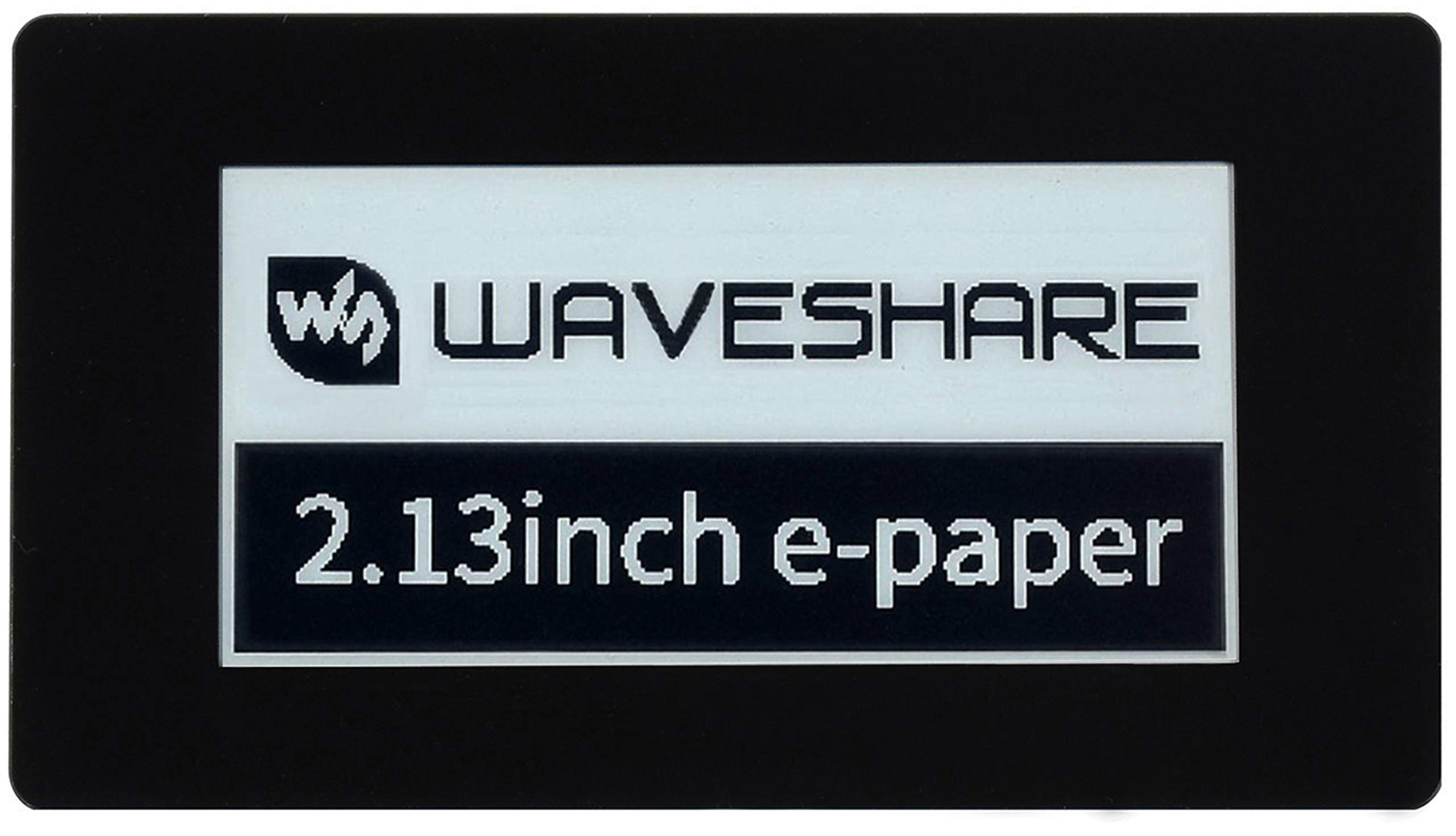 Waveshare 2.13inch Touch e-Paper HAT for Raspberry Pi 4B/3B+/3B/2B/Zero/Zero W/Zero WH, 250x122 Pixels, Black White Two-Color, 5-Point Touch E-Ink Screen LCD, SPI Interface Support Partial Refresh