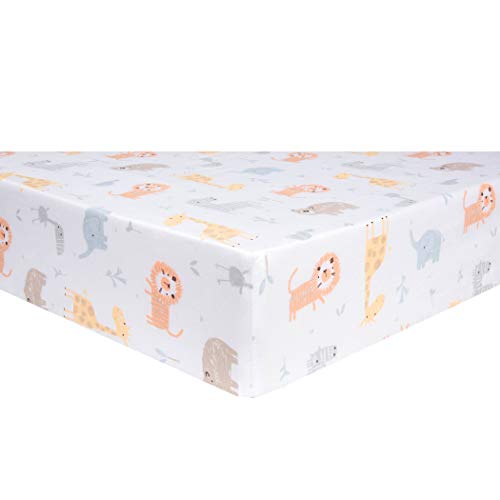 Trend Lab Crayon Jungle 3 Piece Crib Bedding Set, Can Be Used As A Blanket Or A Playmat for Tummy Time, Includes Quilt, Fitted Crib Sheet and Skirt