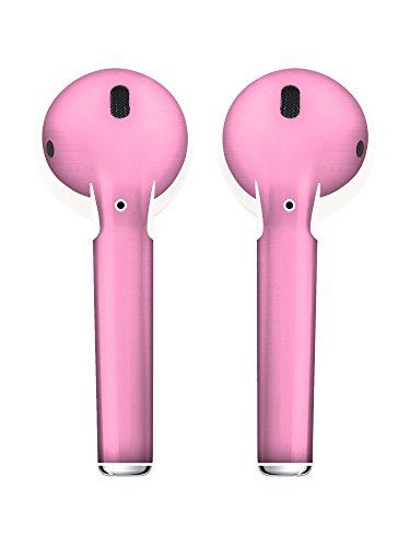 APSkins Silicone Case and Stylish Skins Compatible with Apple AirPod Accessories (Bubble Gum Pink Skin & Case)