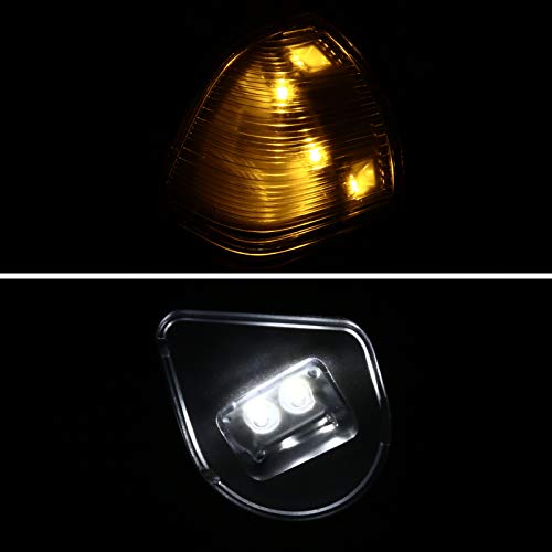 Carpartsinnovate For Dodge 02-08 Ram Flip-Up Chrome Power Heated Towing Side Mirrors+LED Signal