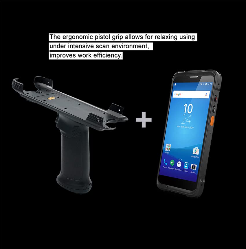 Vanquisher Rugged Android Barcode Scanner, 5.5" Touchscreen Android 11 Handheld Scanner with Zebra SE4710 2D Barcode Reader, WiFi & 4G LTE, for Waterhouse Inventory